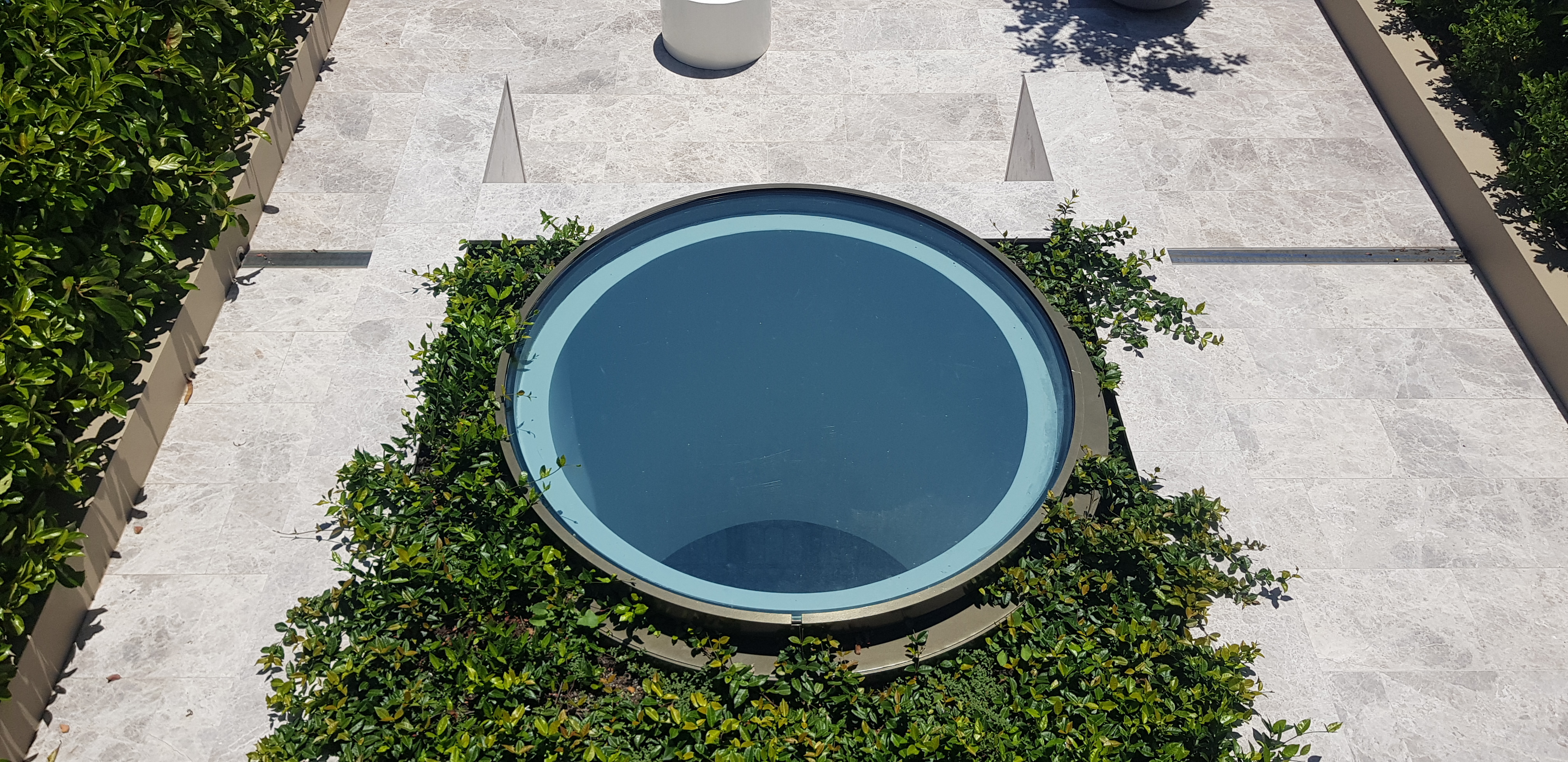 Circular Glass Skylight In Darling Point Nsw Skyspan